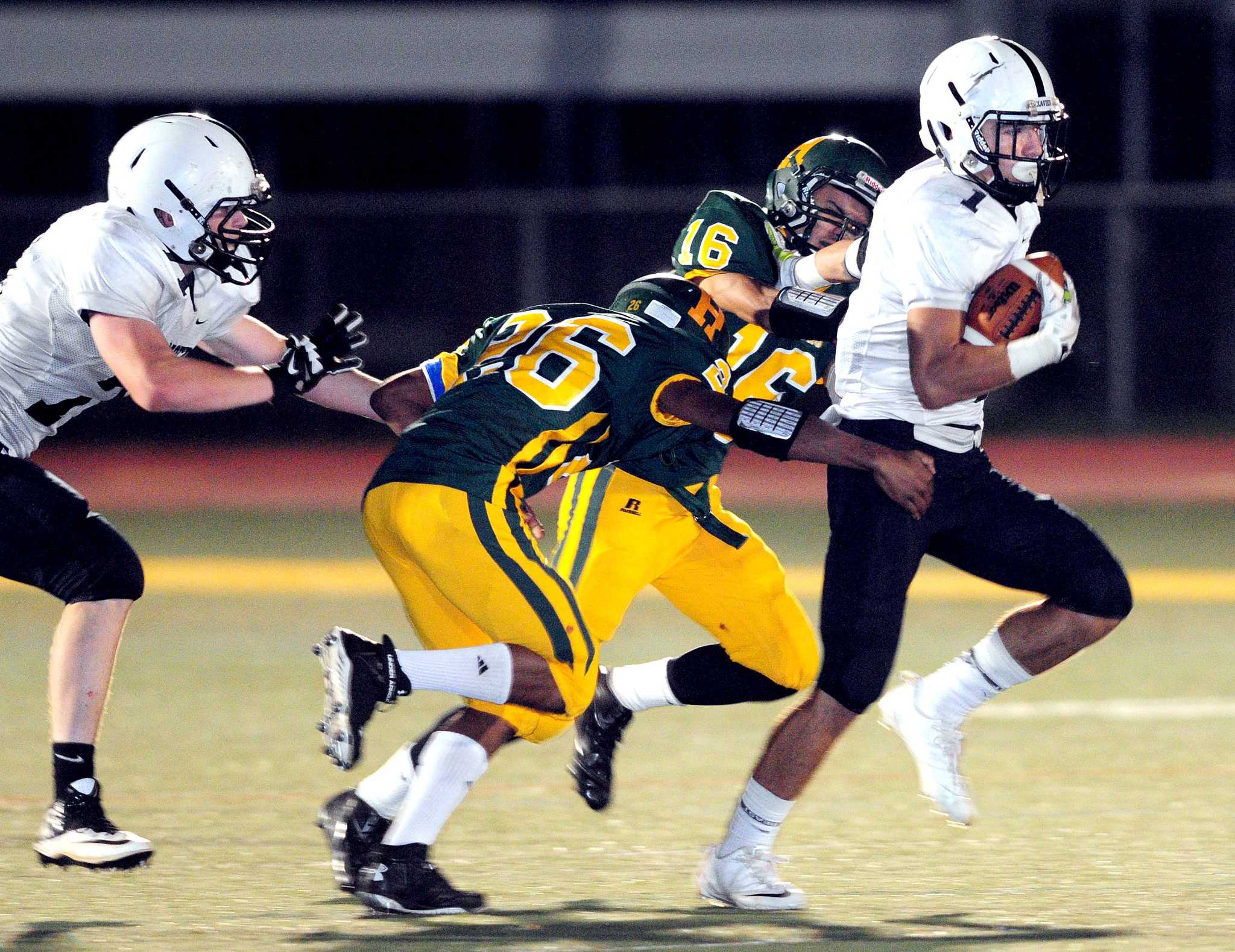 Photos: Hamden vs. Xavier Football, September 27, 2013