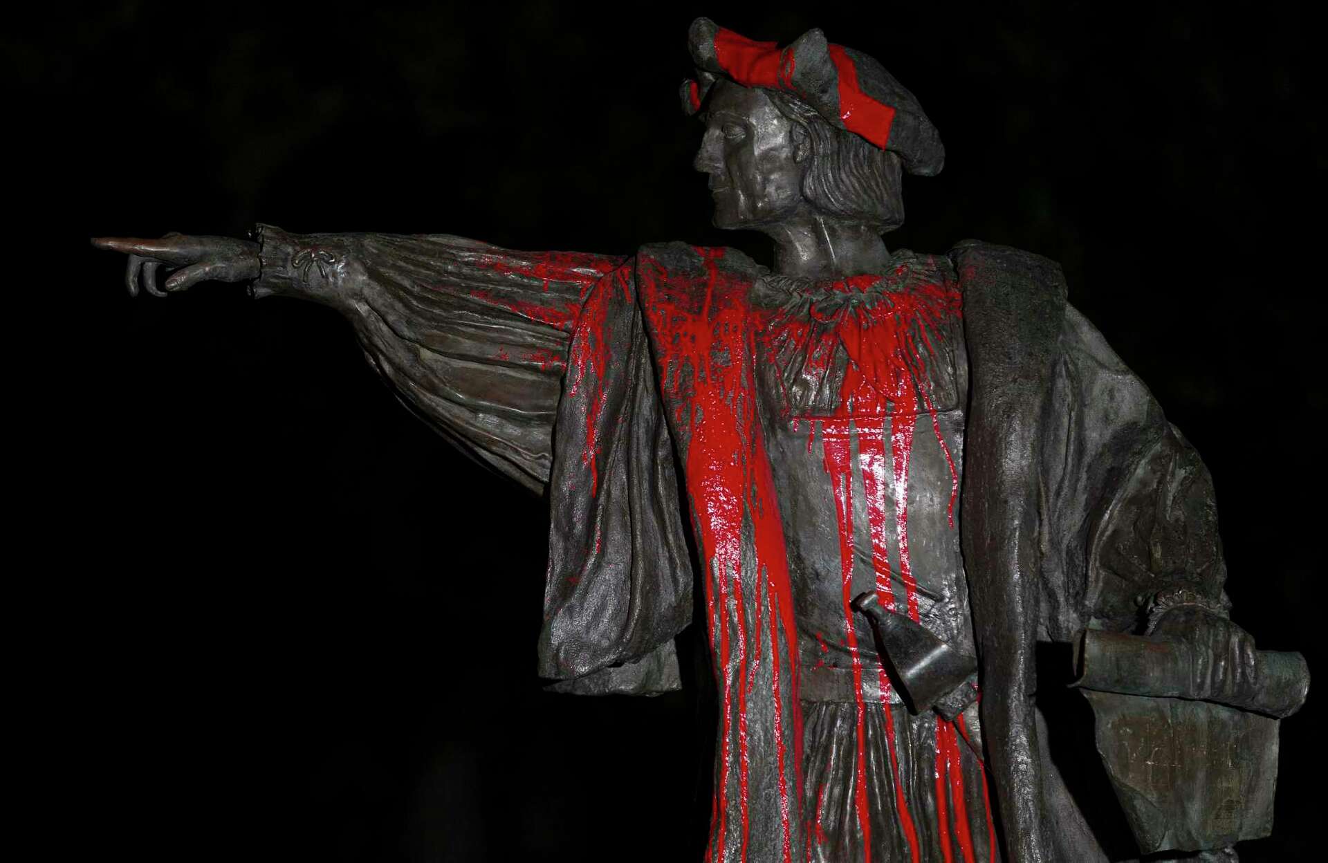 MLK, Christopher Columbus statues vandalized in Houston parks