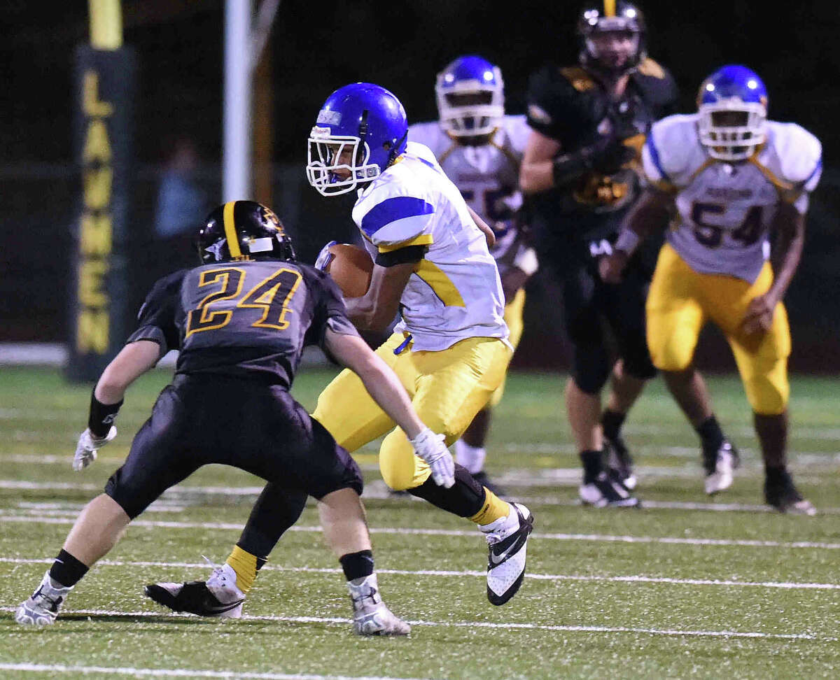 PHOTOS of Jonathan Law H.S. of Milford v. Harding H.S. of Bridgeport