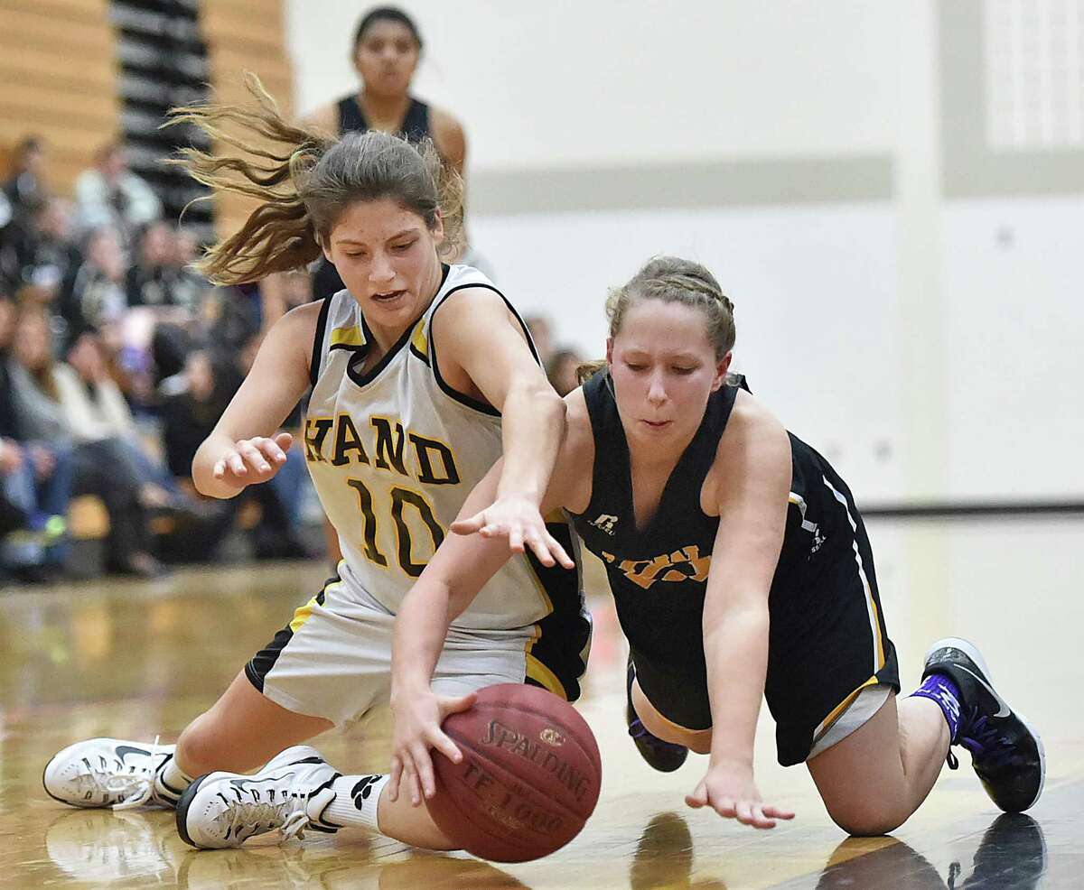 PHOTOS: Daniel Hand tops Jonathan in girls basketball action