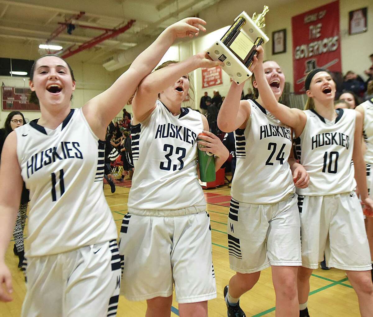 PHOTOS: Morgan def. Cromwell for Shoreline Girls Basketball Championship