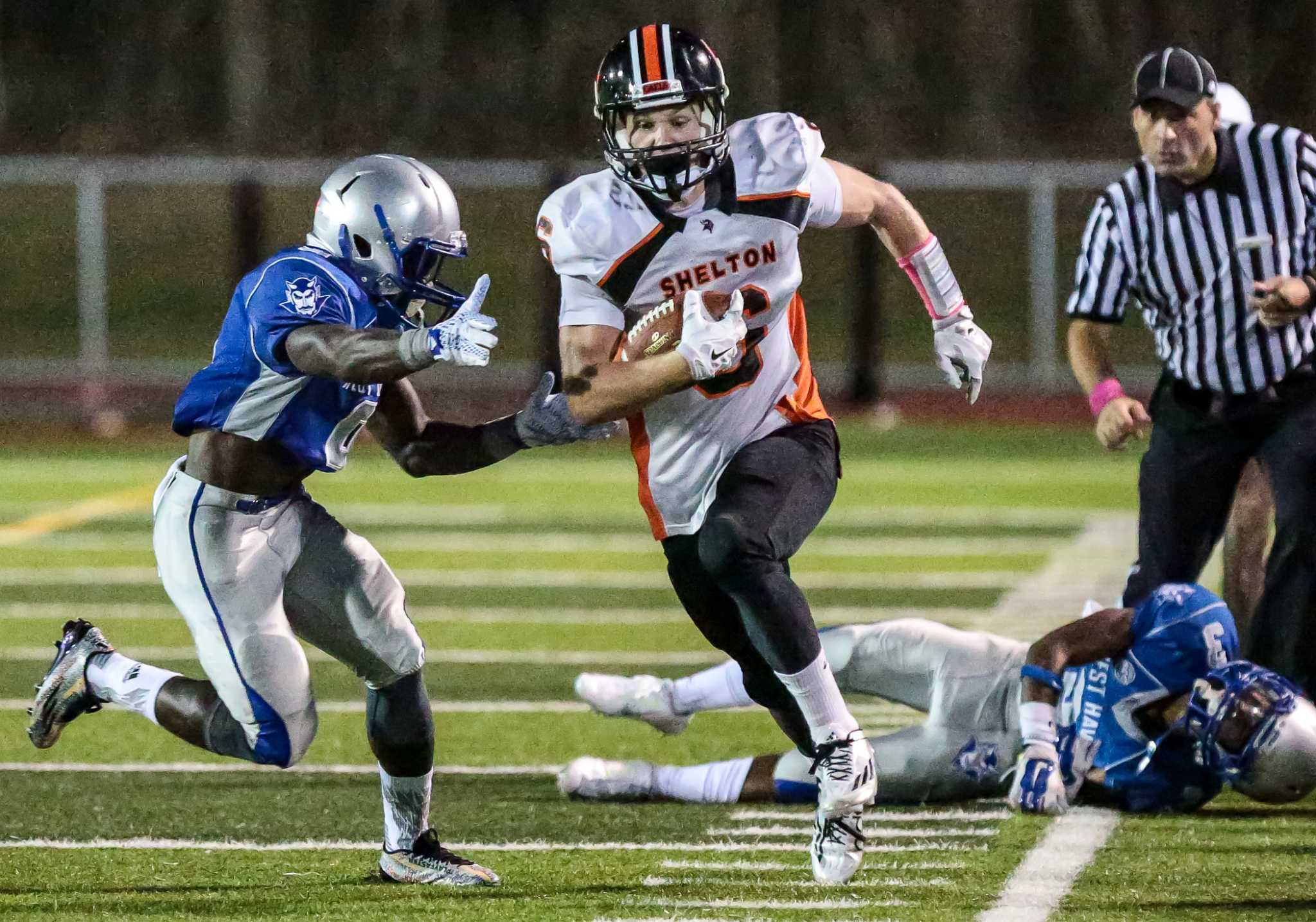 PHOTOS: Shelton defeats West Haven in football 48-27