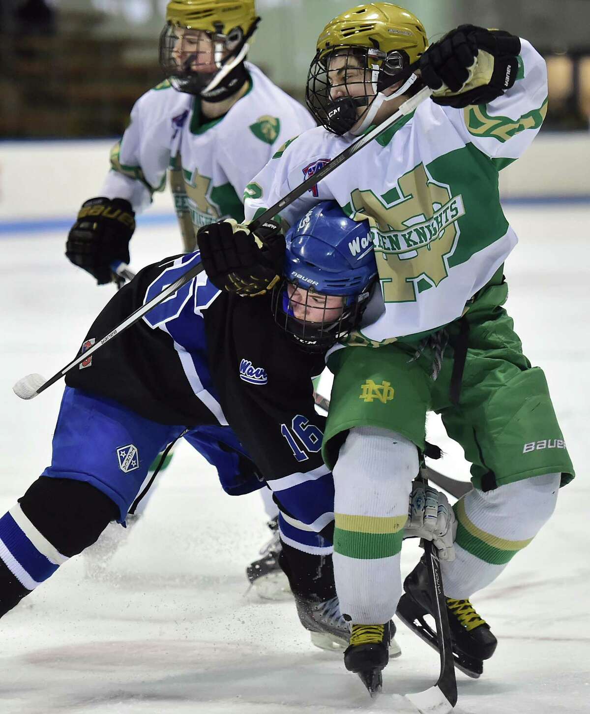 PHOTOS: Notre Dame-West Haven vs. Darien D1 Hockey semifinal