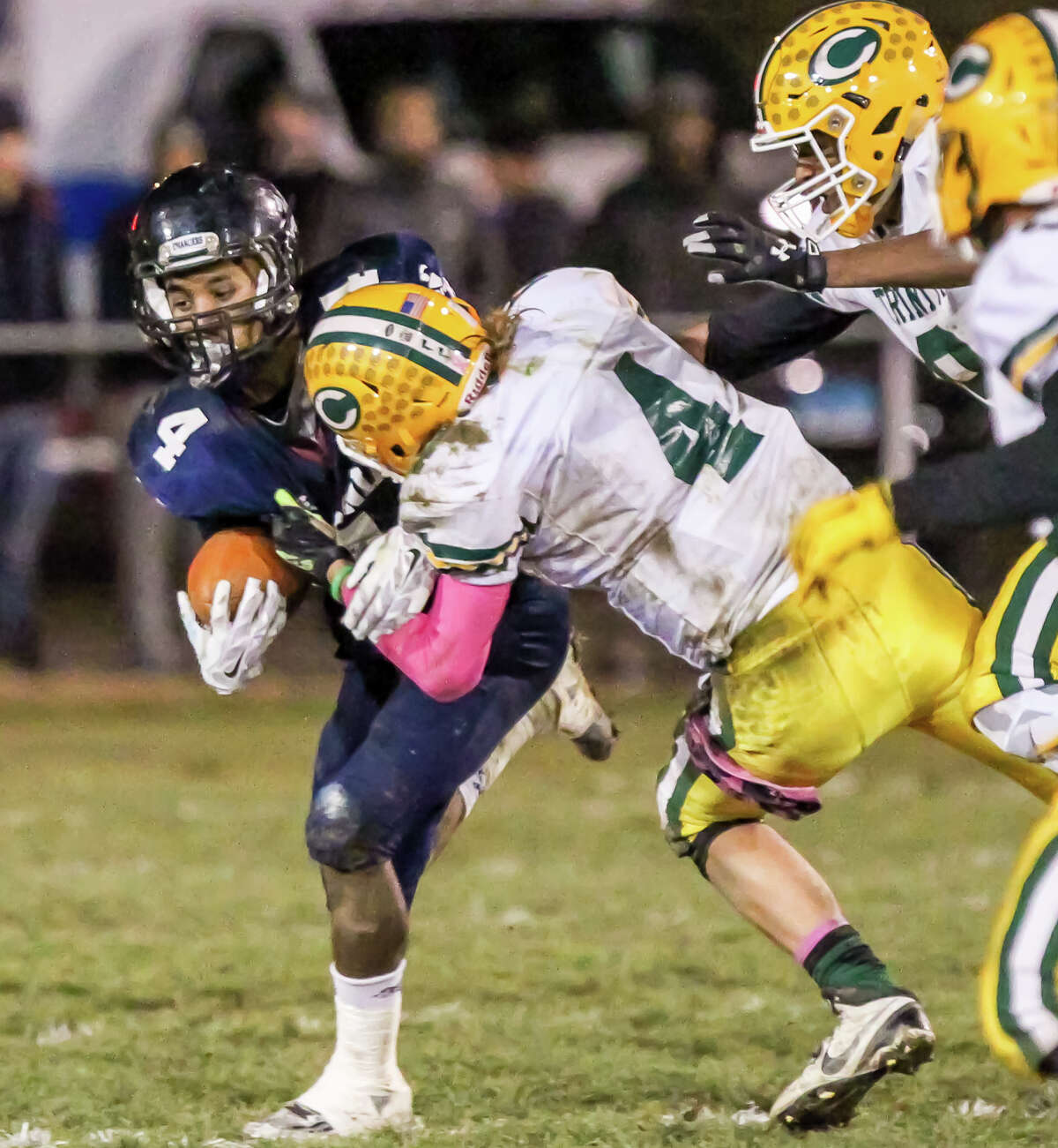 Photos: Class S football semifinal - Ansonia defeats Trinity Catholic