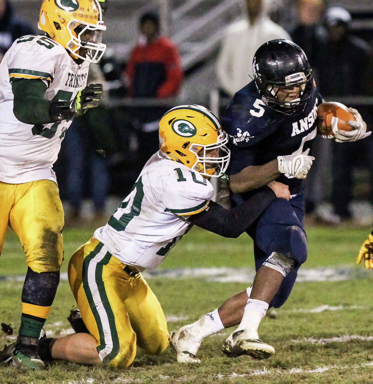 Photos: Class S football semifinal - Ansonia defeats Trinity Catholic