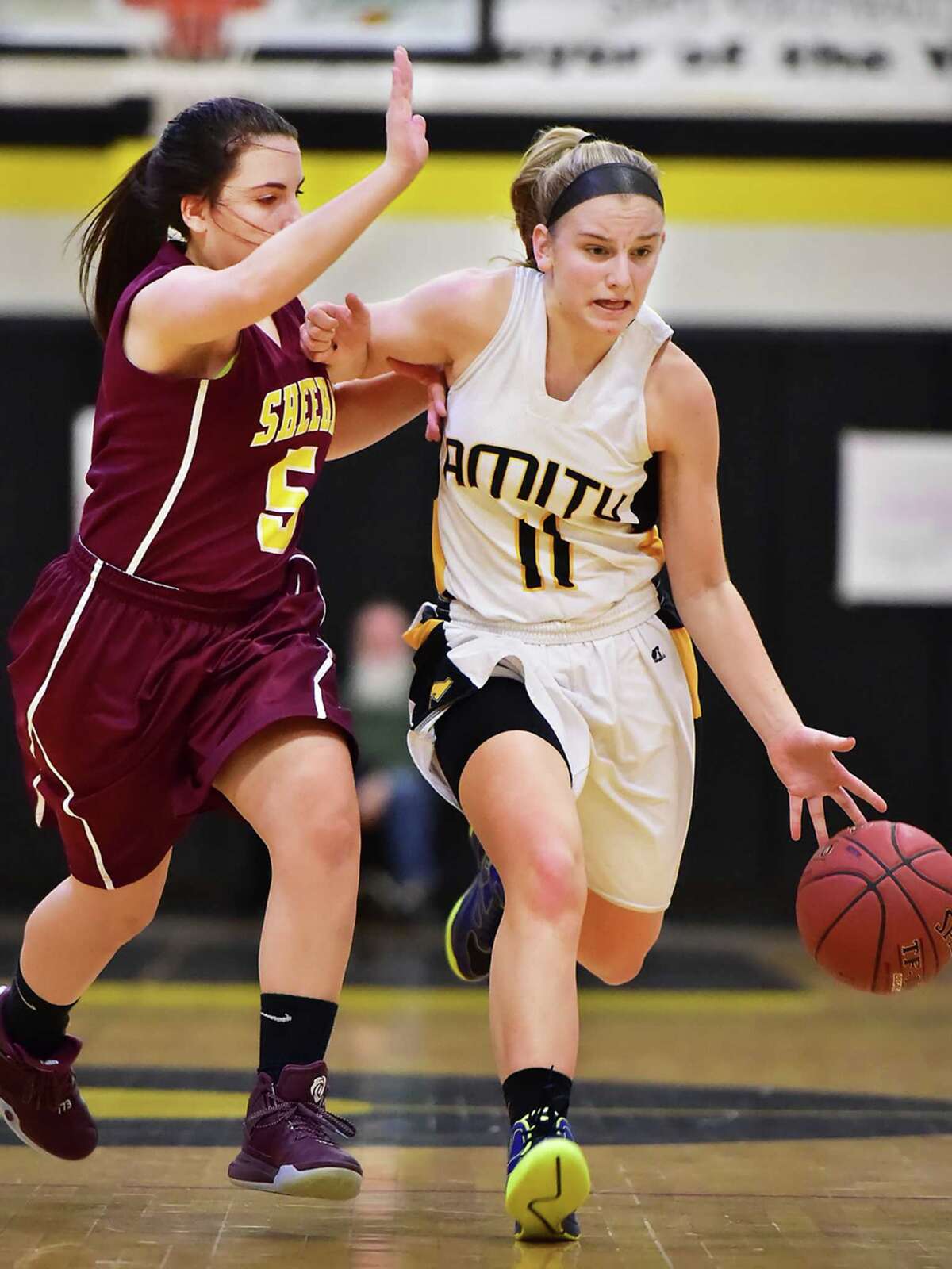 PHOTOS: Girls Basketball: Sheehan vs. Amity
