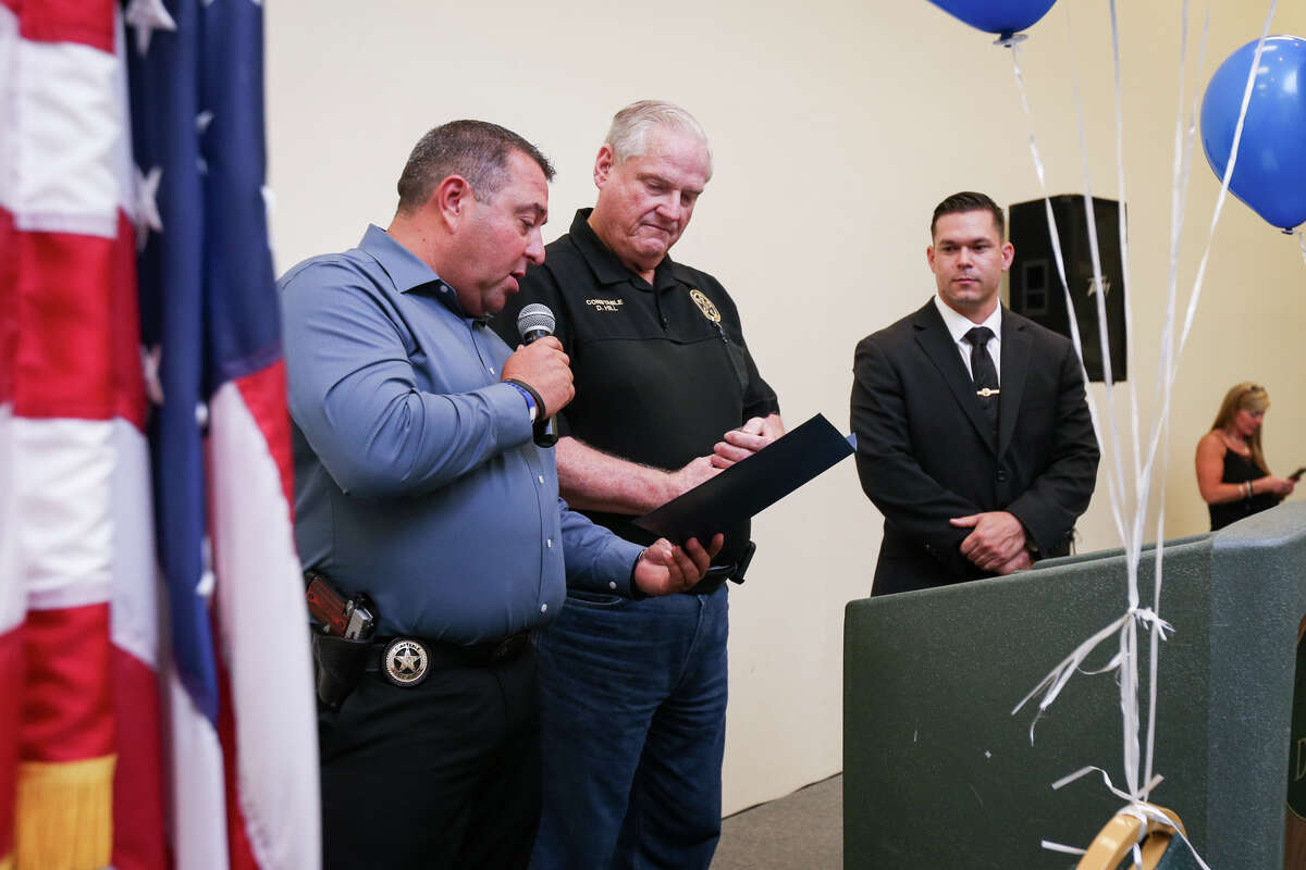Constable Hill celebrated as veteran law enforcement officer