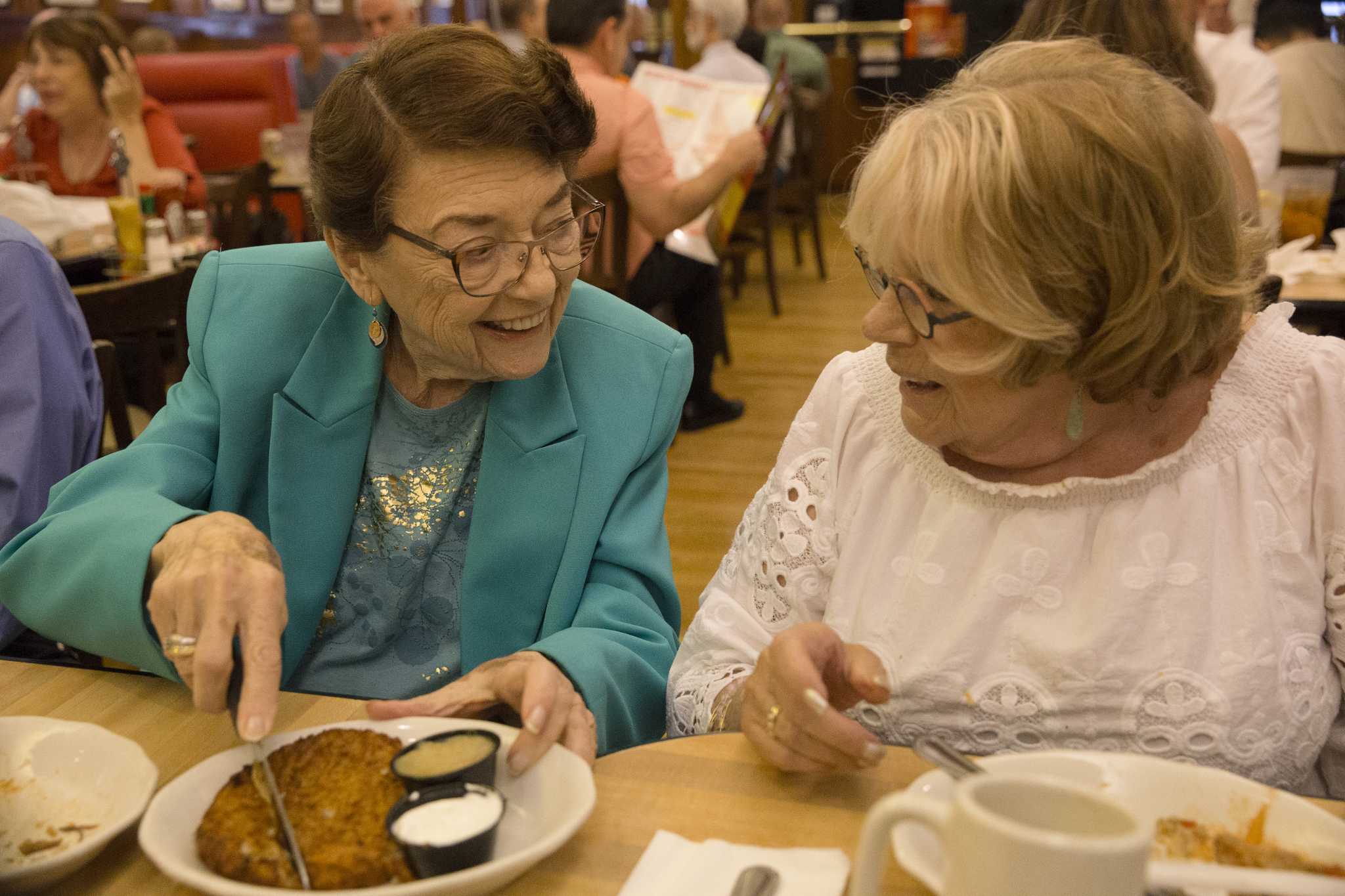 My lunch with Holocaust survivors