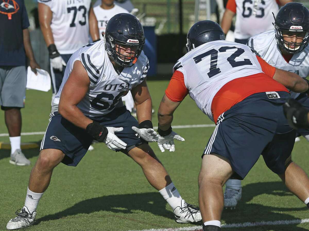 UTSA’s veteran offensive line hoping for big things