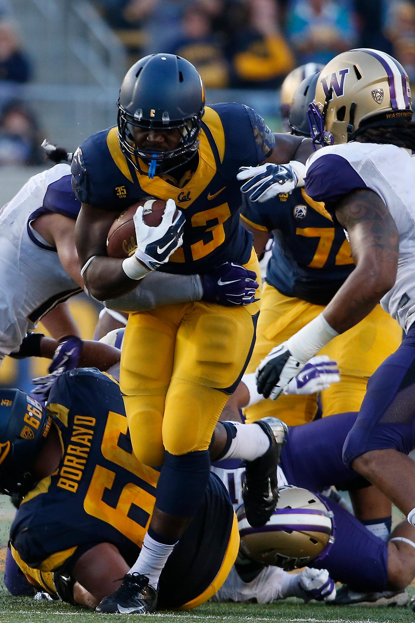 ‘I have that fire back,’ says recuperating Cal running back Vic Enwere