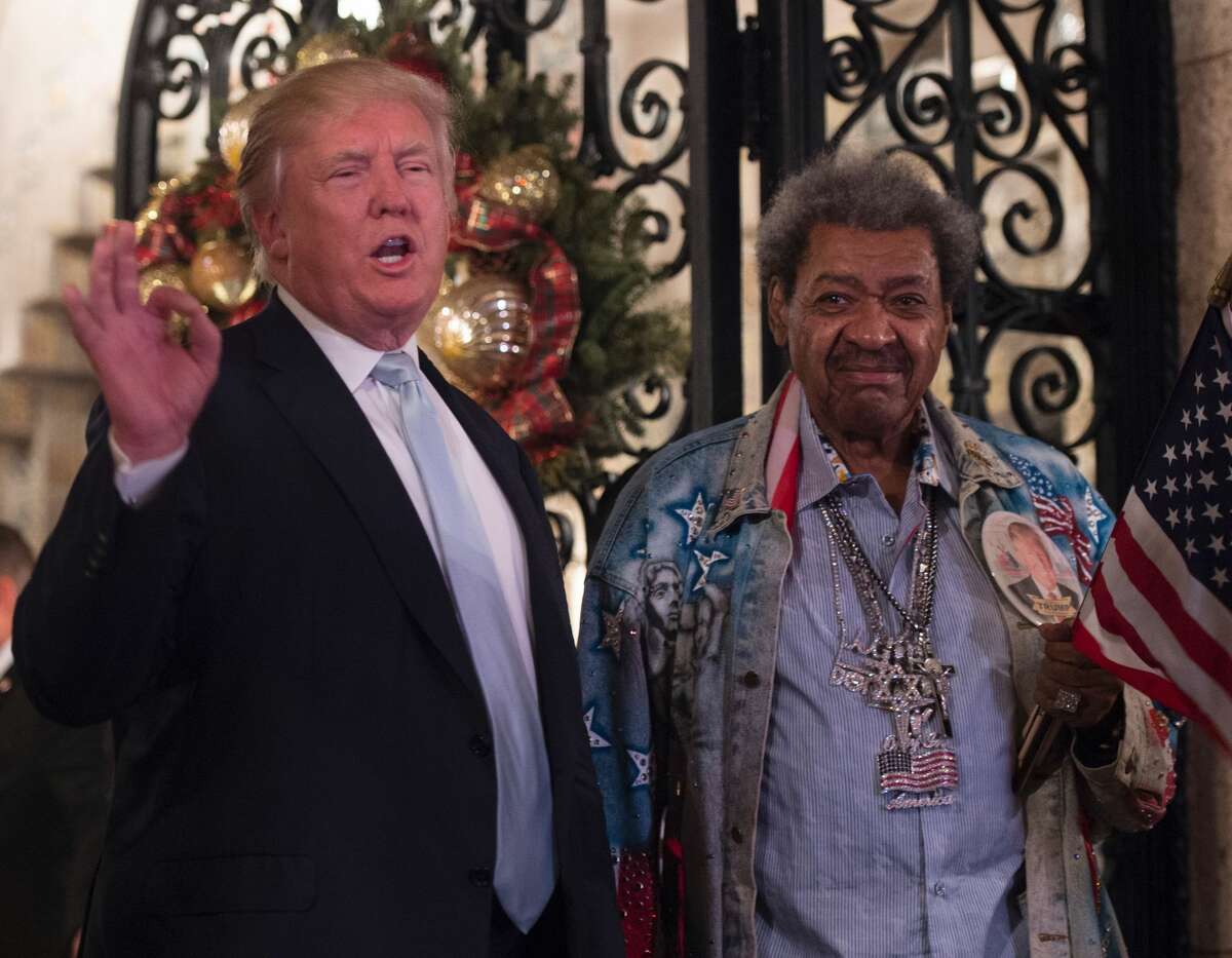 George Foreman calls Donald Trump critics 'sore losers'