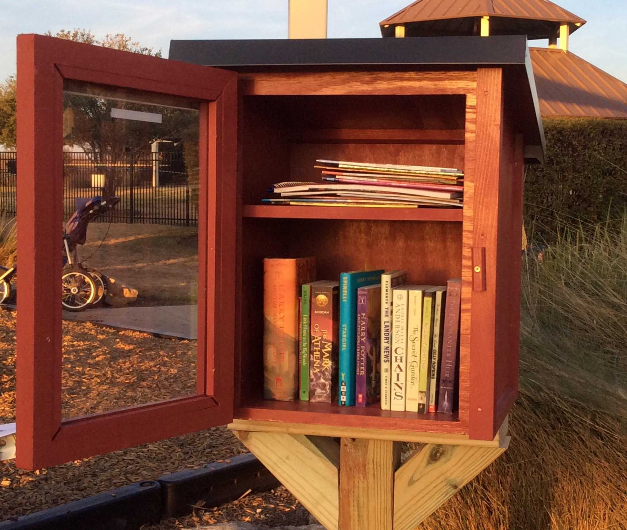 S.A. Girl Scout building 300 mini-libraries for S.A.’s 300th