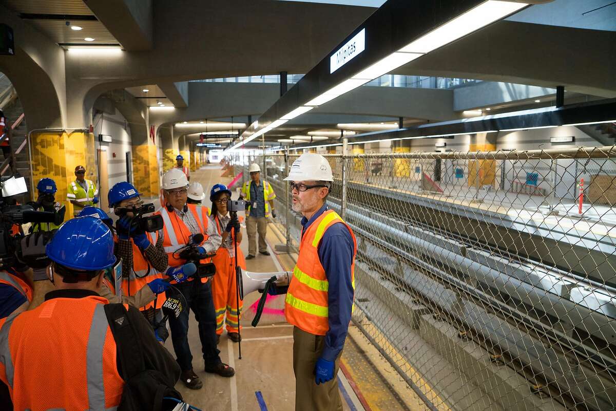 BART pulls forecast for early completion of Silicon Valley extension