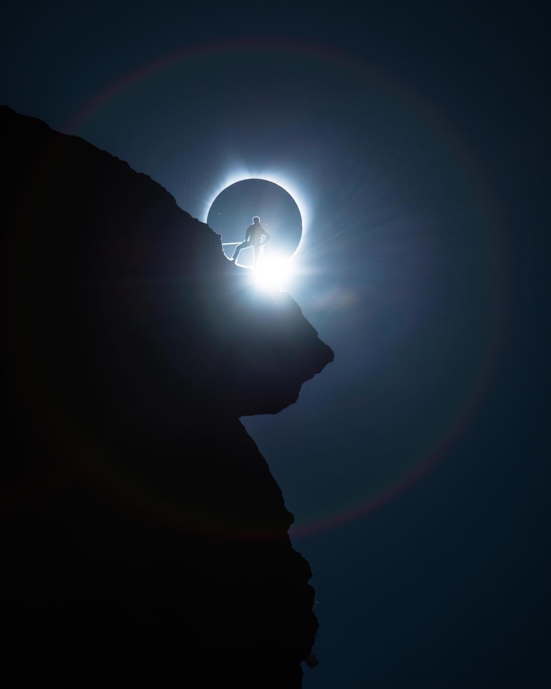 The story behind Bay Area man's iconic total solar eclipse photo