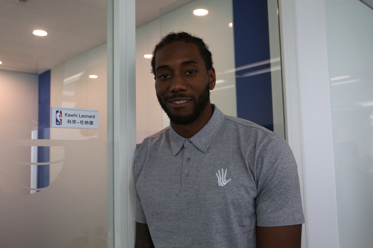 First look: Kawhi Leonard's week-long, historic trip to China