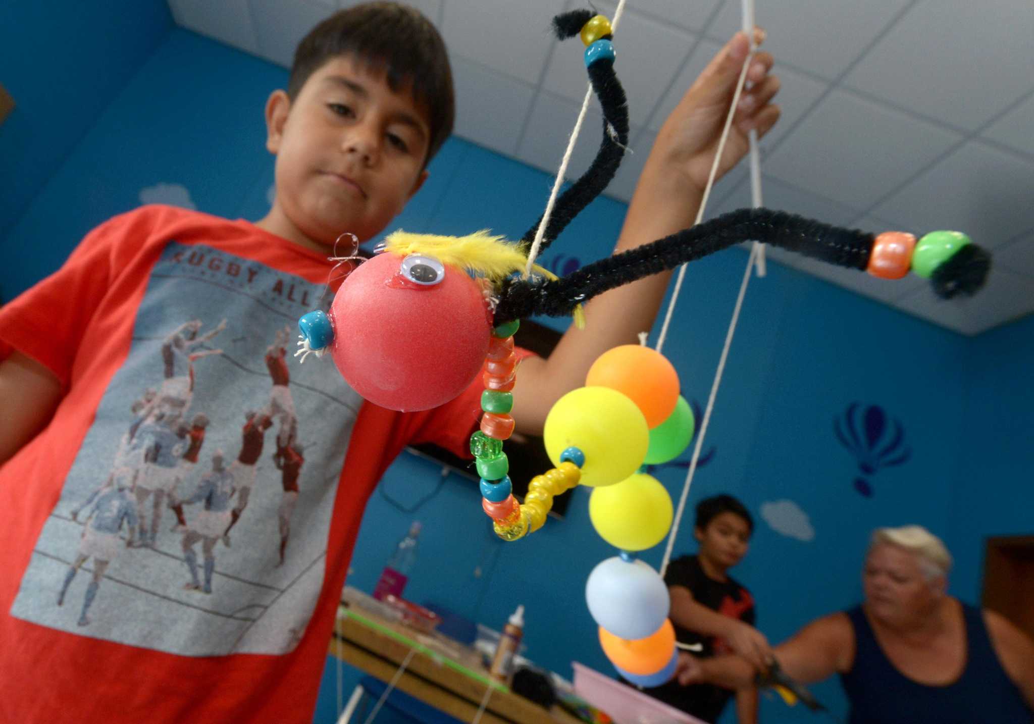 In Photos: Puppetry workshop at Norwalk Public Library