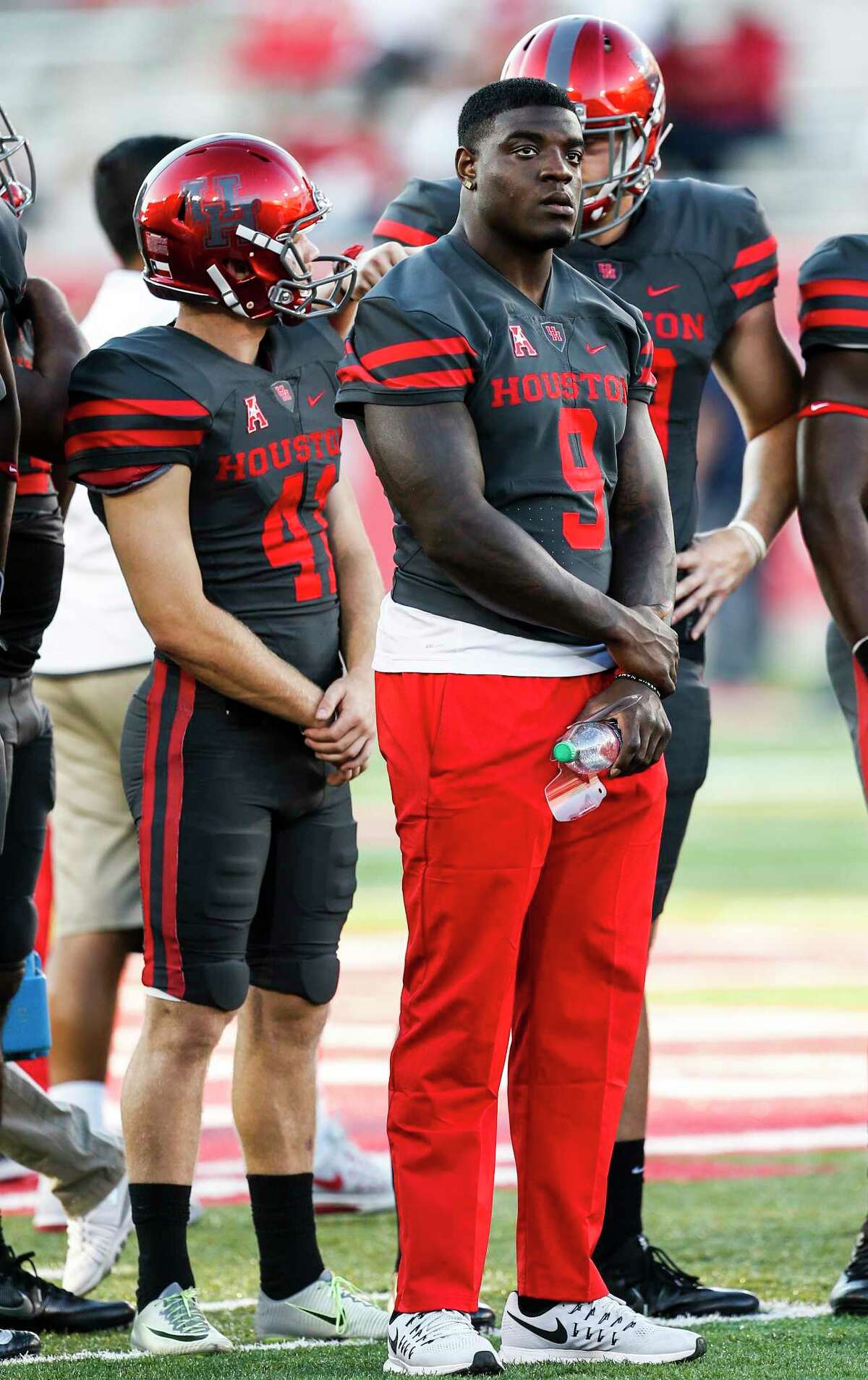 UH linebacker Matthew Adams trying to embrace a more vocal role