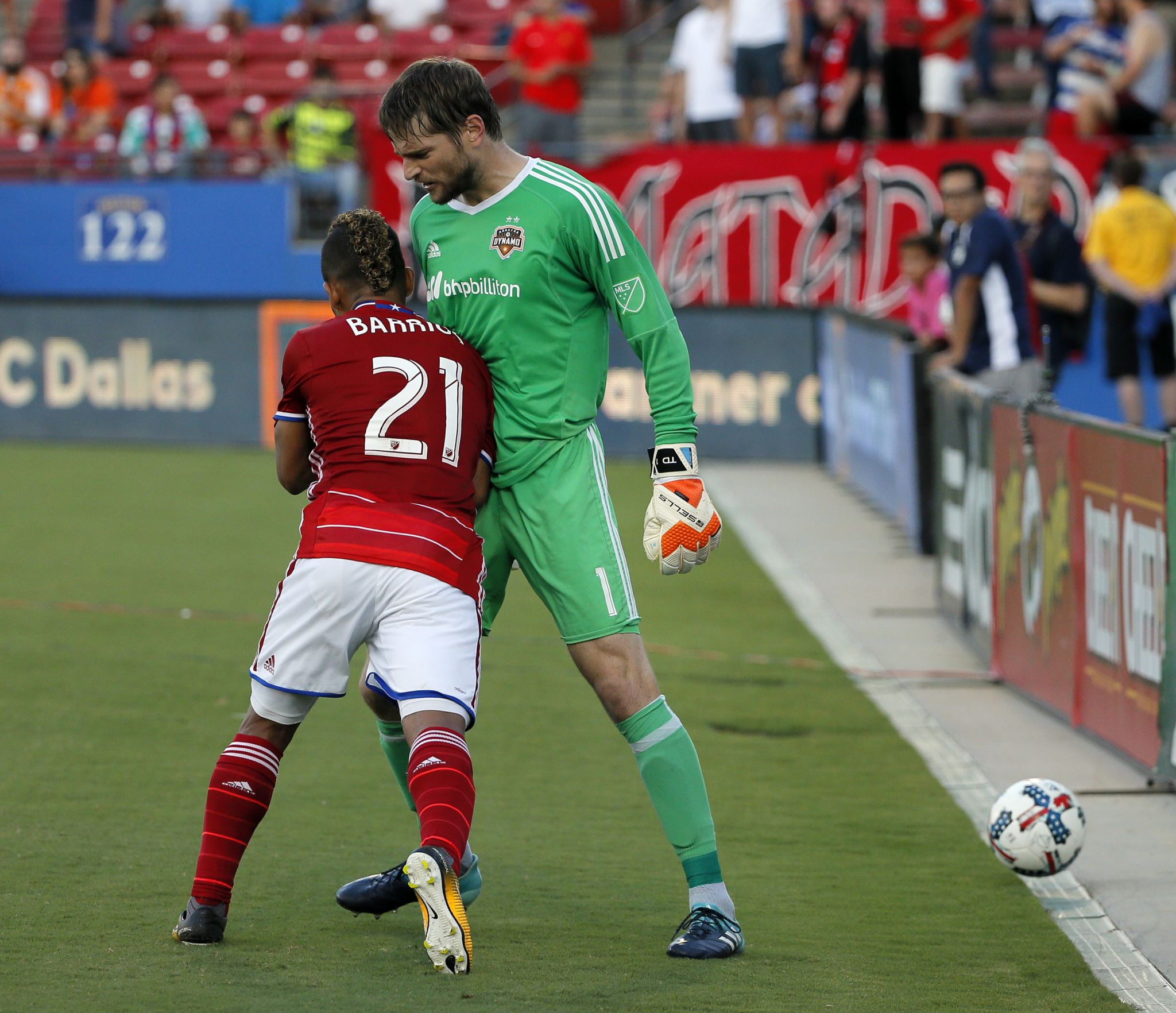 Dynamo's Tyler Deric, a Houston native: 'We're all Texas tough here'