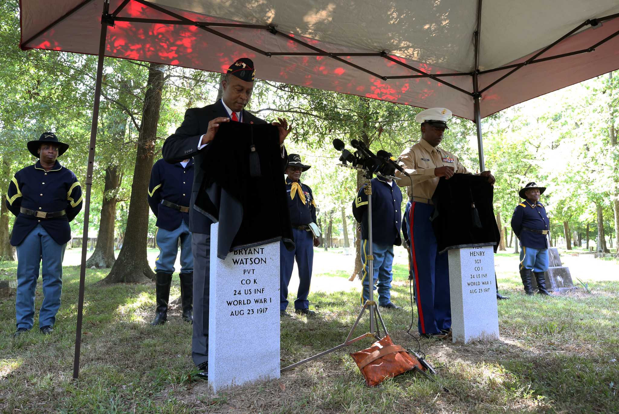 Ceremonies commemorate centennial of deadly Camp Logan mutiny
