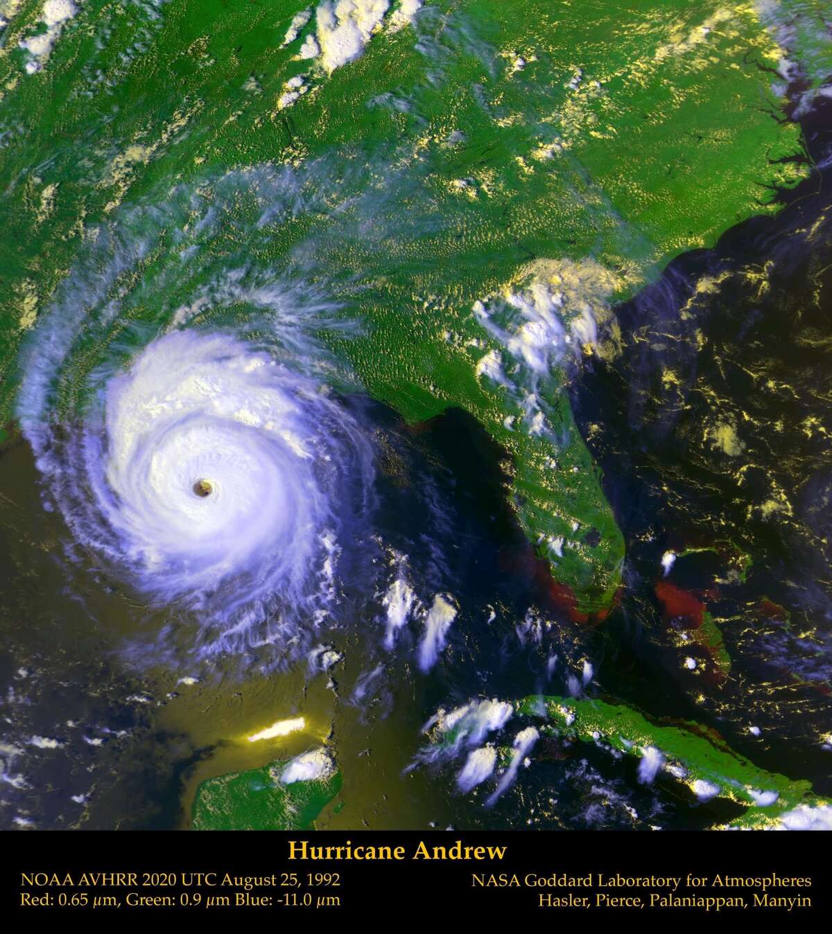 25 years ago Category 5 Hurricane Andrew slammed into Florida