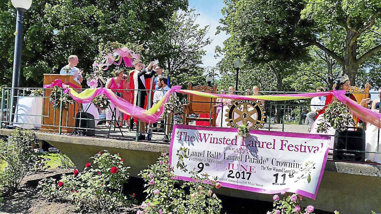 Laurel King and Queen crowned in Winsted during annual event