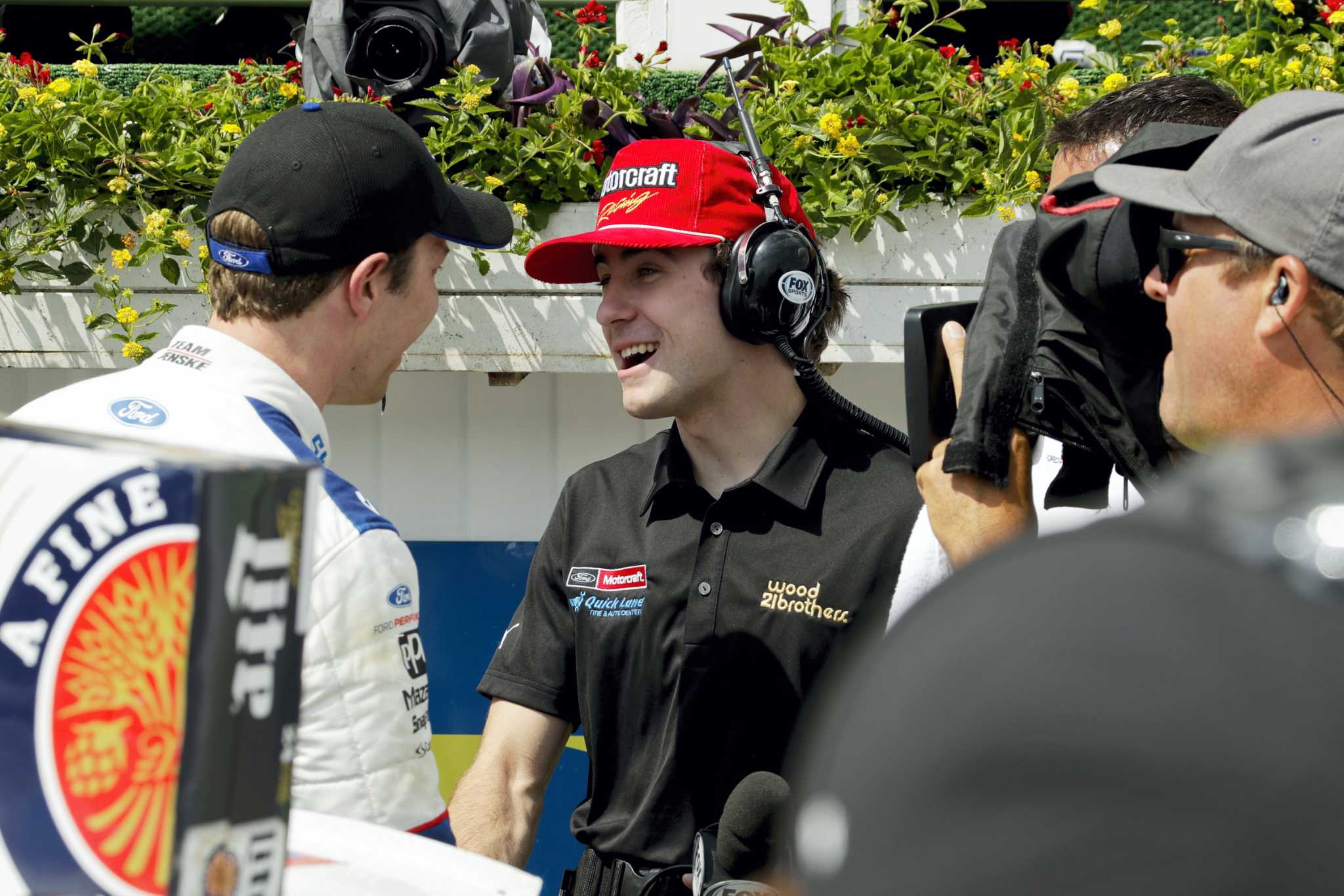 Cup stars call the shots on television for NASCAR Xfinity race