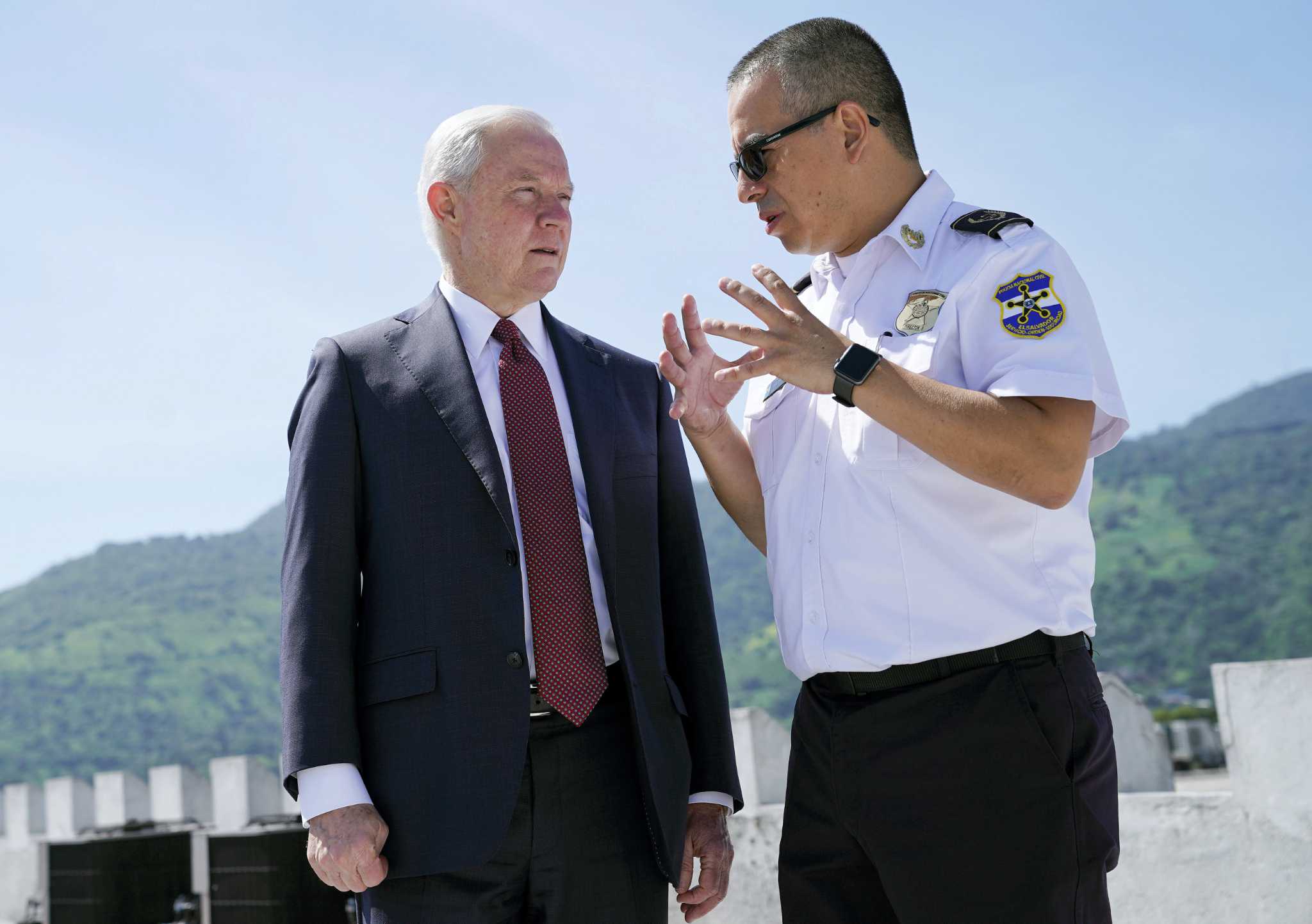 Sessions hopes anti-gang effort will mend fences with Trump