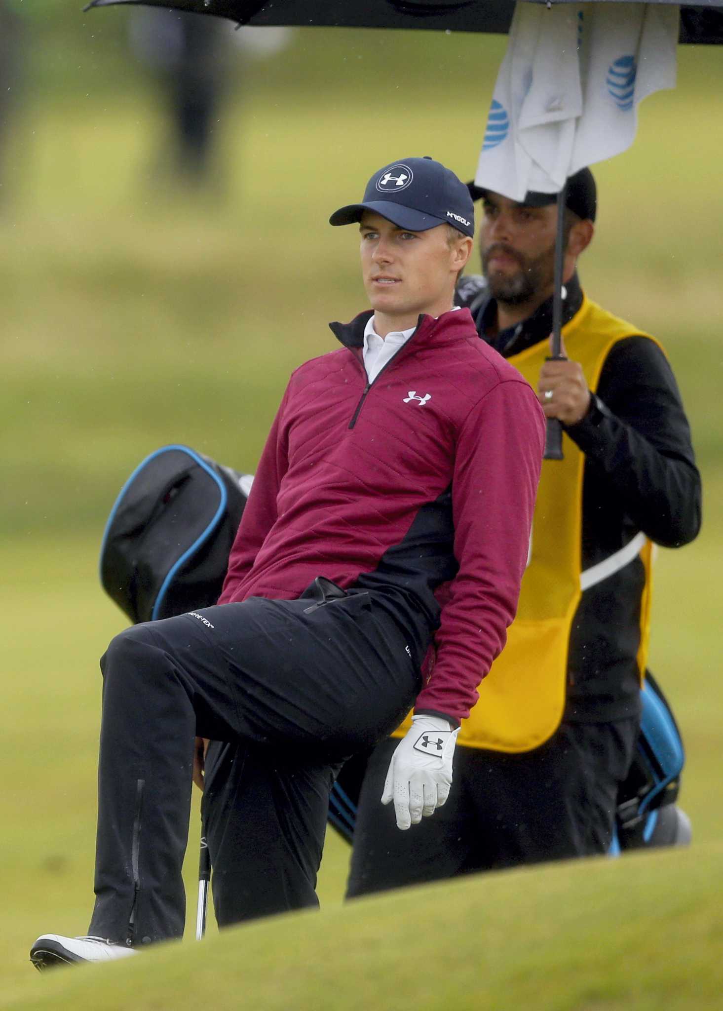 Jordan Spieth turns into a beauty on a nasty day at British Open