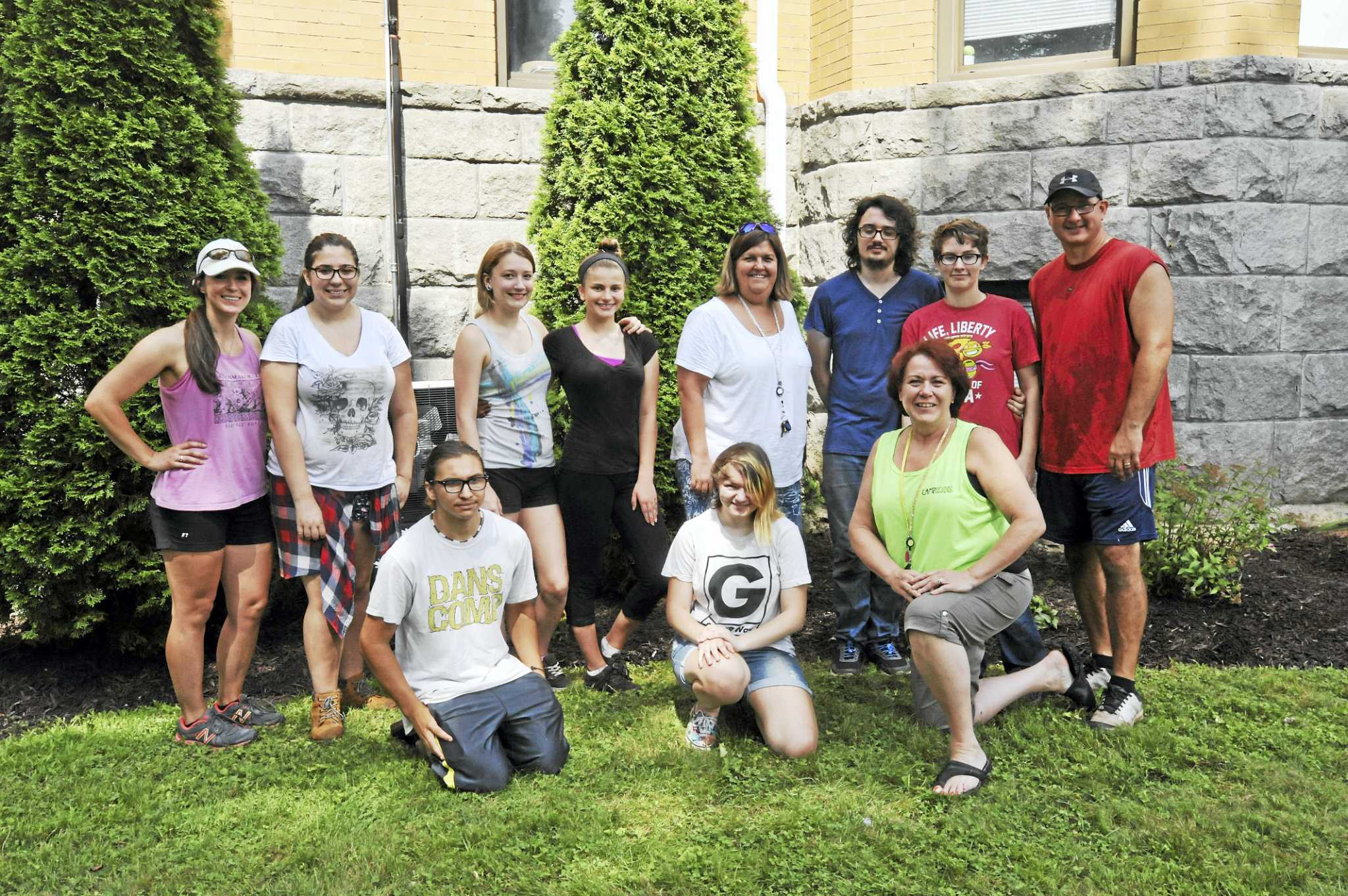 Winsted students, braving summer heat, spend time beautifying ...