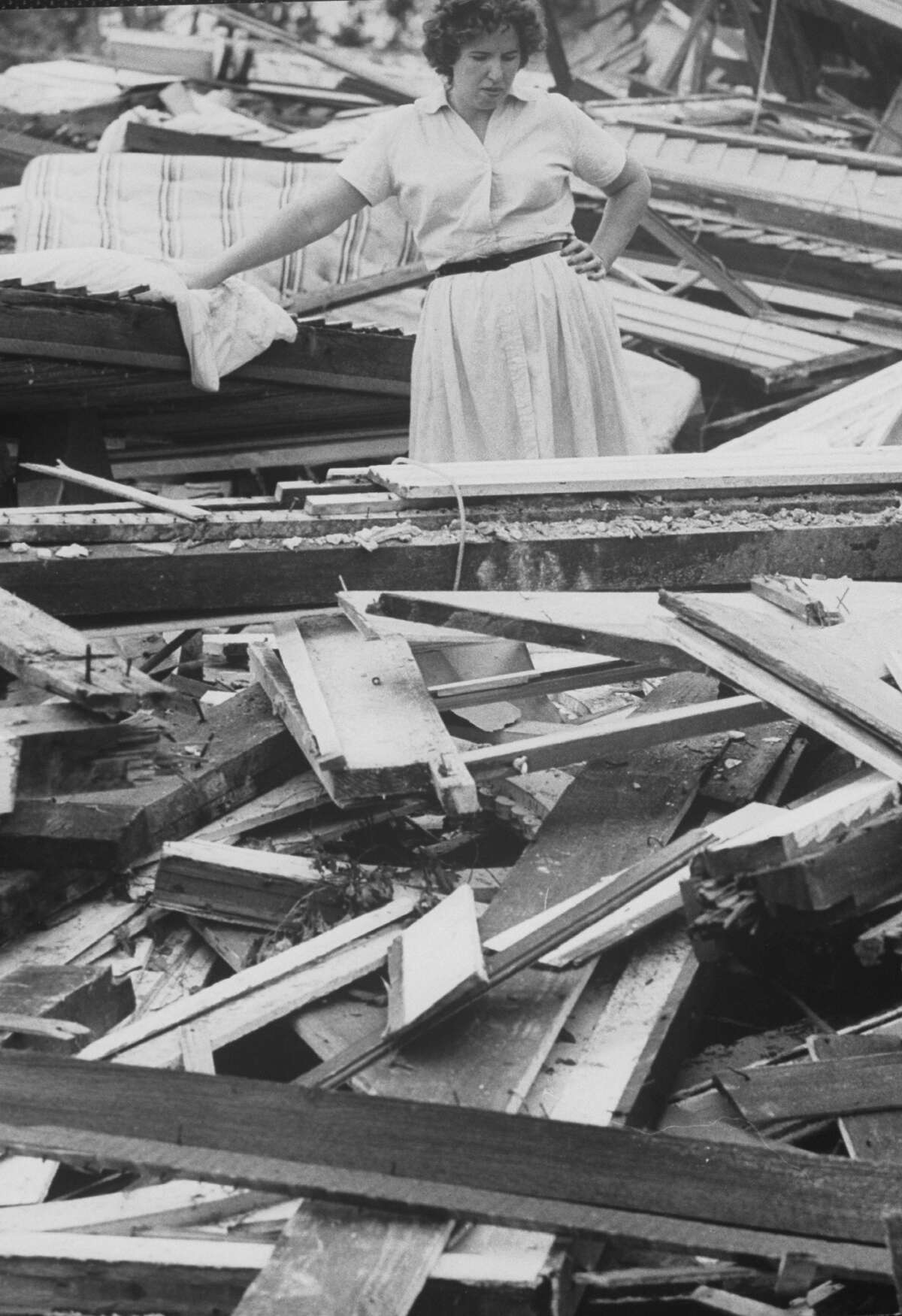 Mighty Hurricane Carla battered the Texas Gulf Coast in 1961