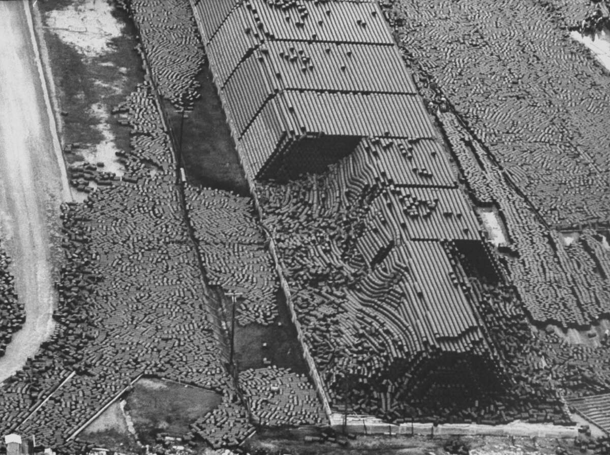 Mighty Hurricane Carla battered the Texas Gulf Coast in 1961