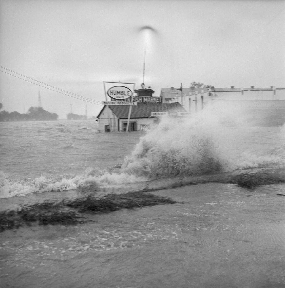 Mighty Hurricane Carla battered the Texas Gulf Coast in 1961