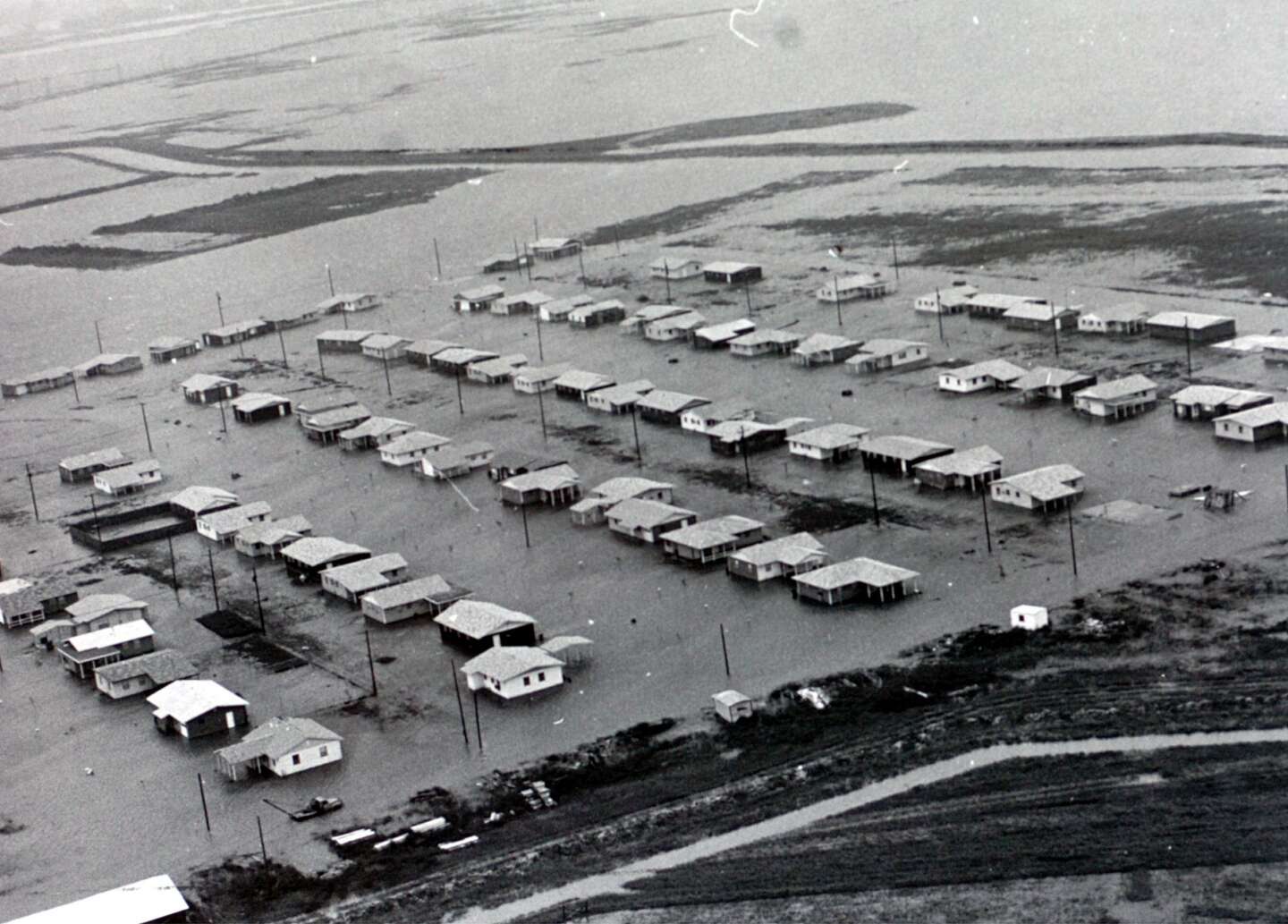 Mighty Hurricane Carla battered the Texas Gulf Coast in 1961