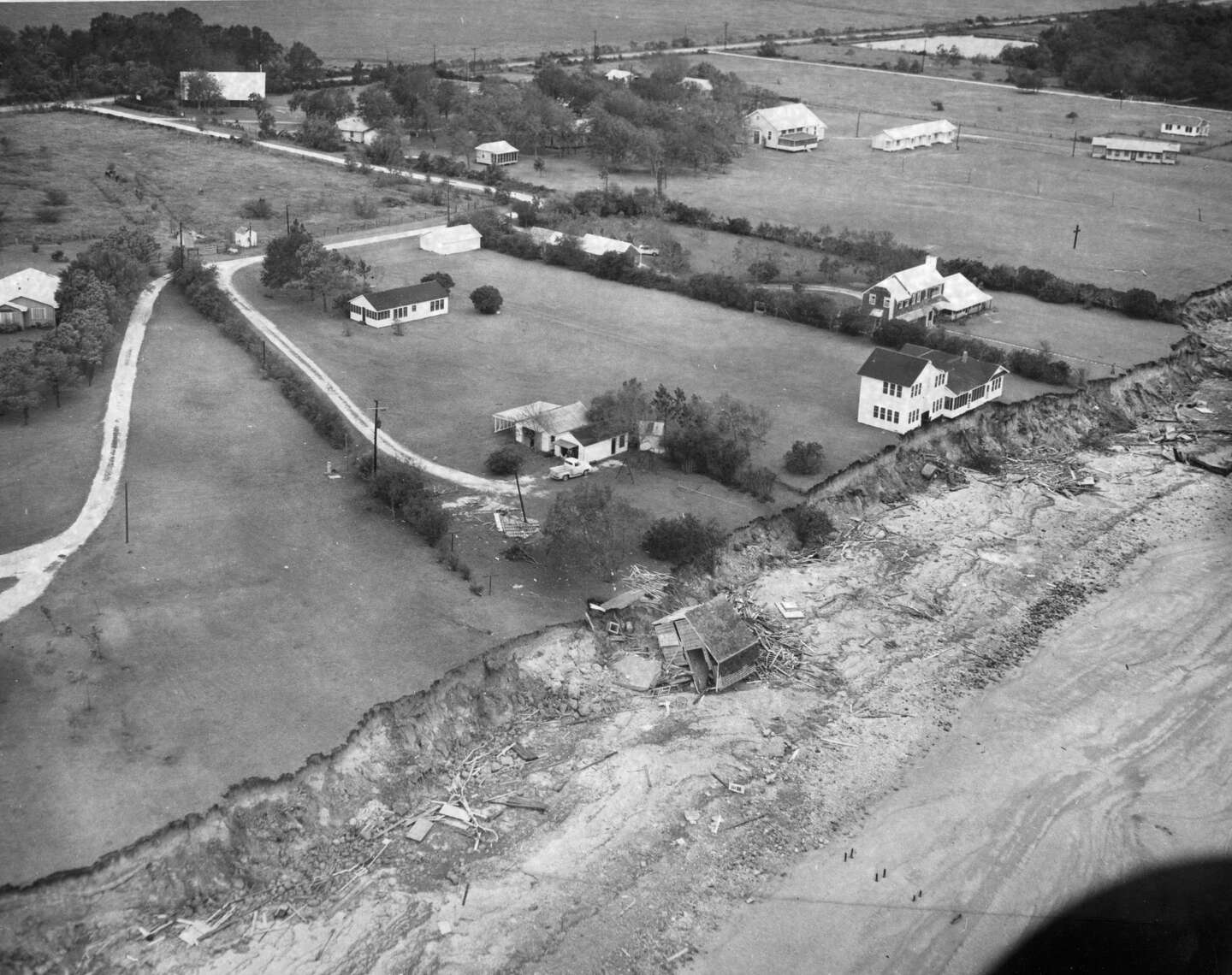 Mighty Hurricane Carla battered the Texas Gulf Coast in 1961