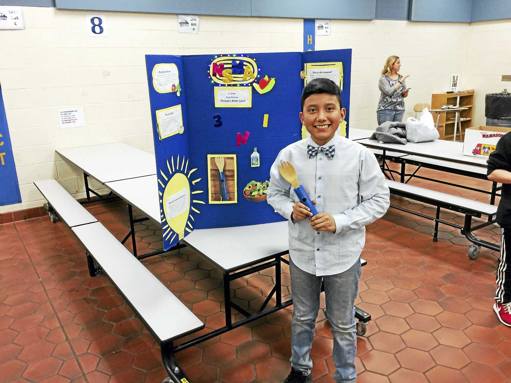 Torrington seventh-graders show their ingenuity with invention convention