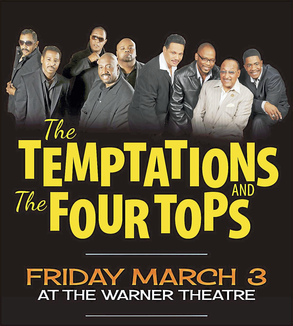 Torrington theatre welcomes The Temptations and The Four Tops March 3