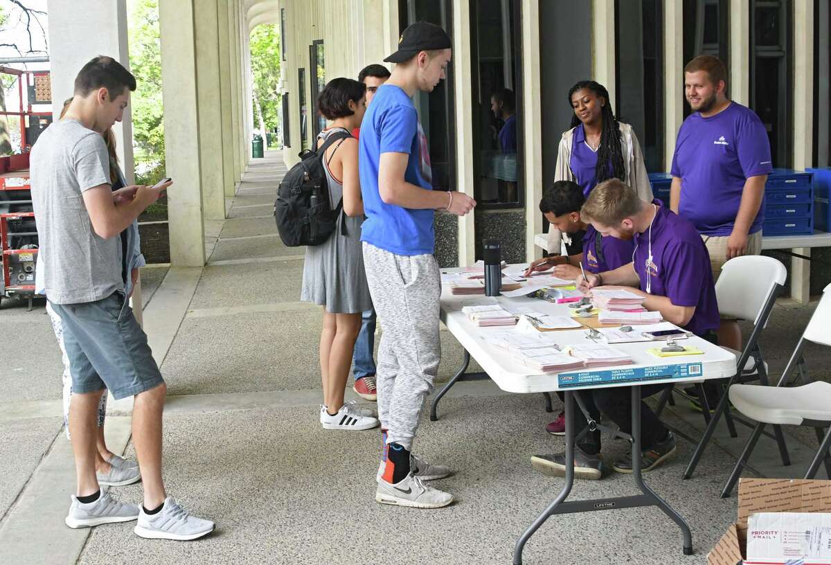 UAlbany students fill their dorms for another year