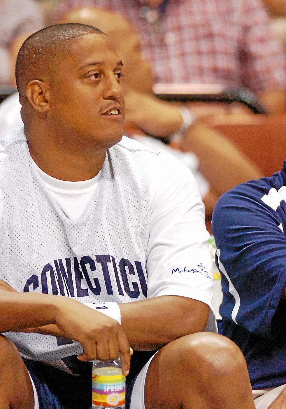 Former NBA, UConn player Tate George back in court