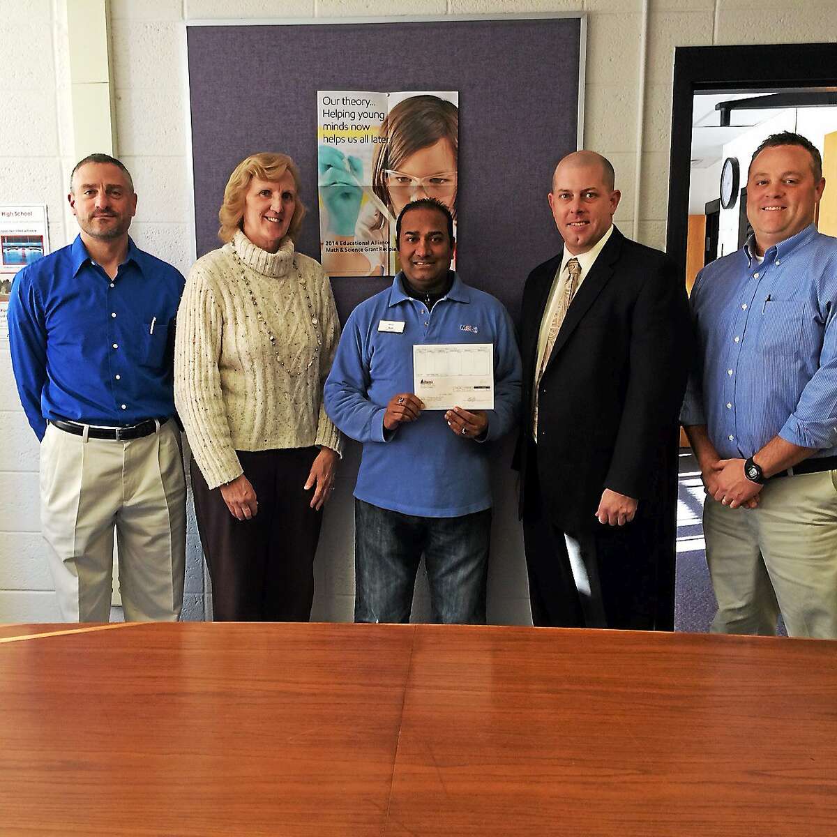 Torrington High School receives grant for math, science