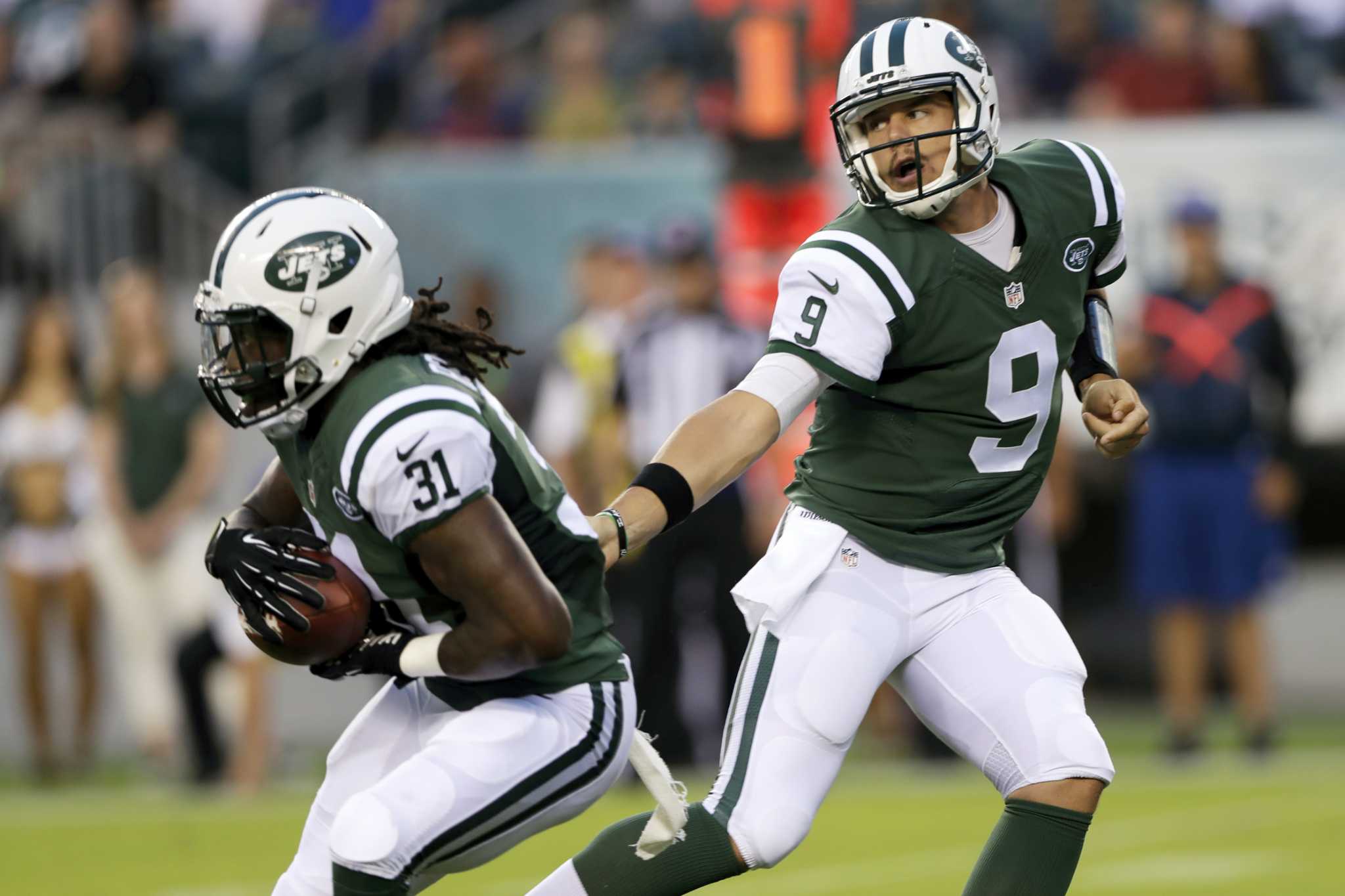 Jets quarterback Bryce Petty injured in 14-6 loss to Eagles