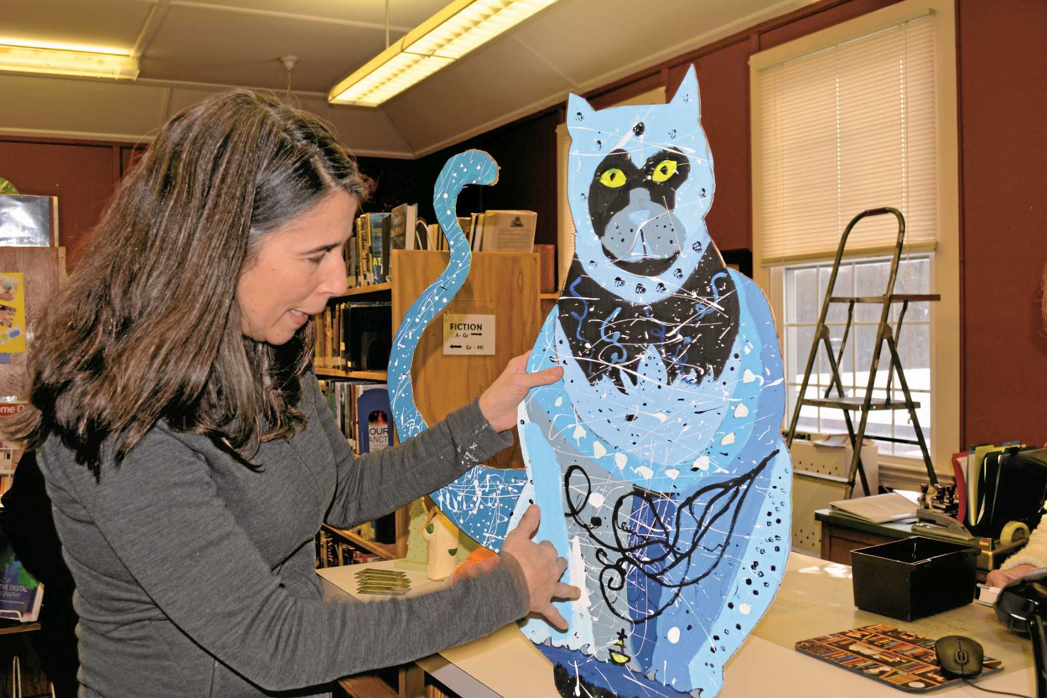 Danielle Mailer Mentors Warren Students in Her Artistic Style