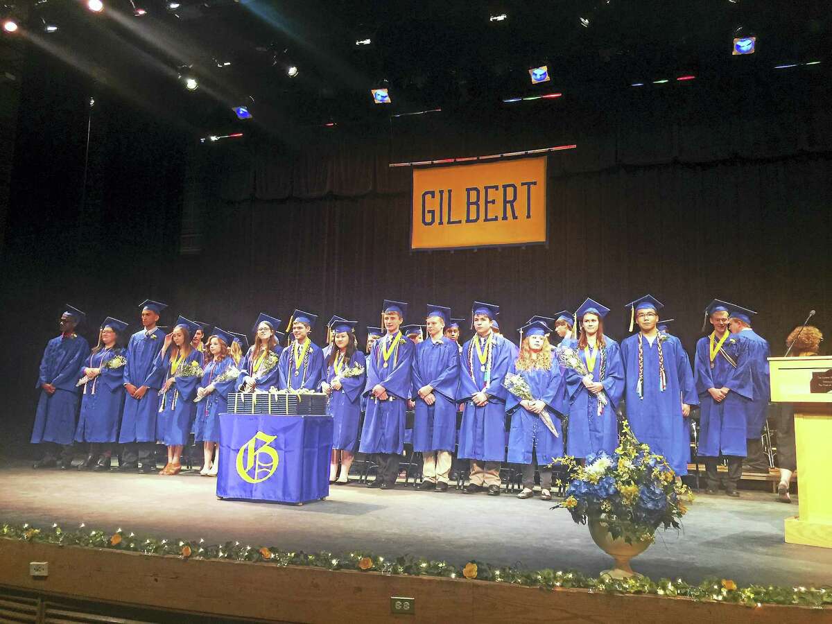 The Gilbert School's Class of 2016 celebrates graduation