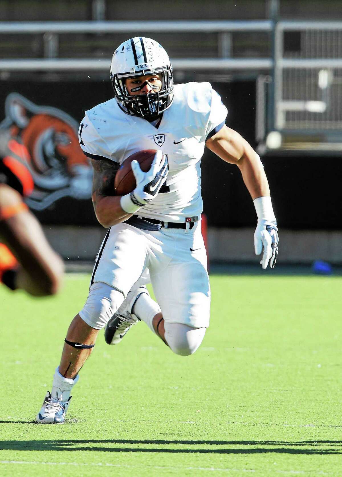 Yale’s Dale Harris has made seamless switch from DB to RB