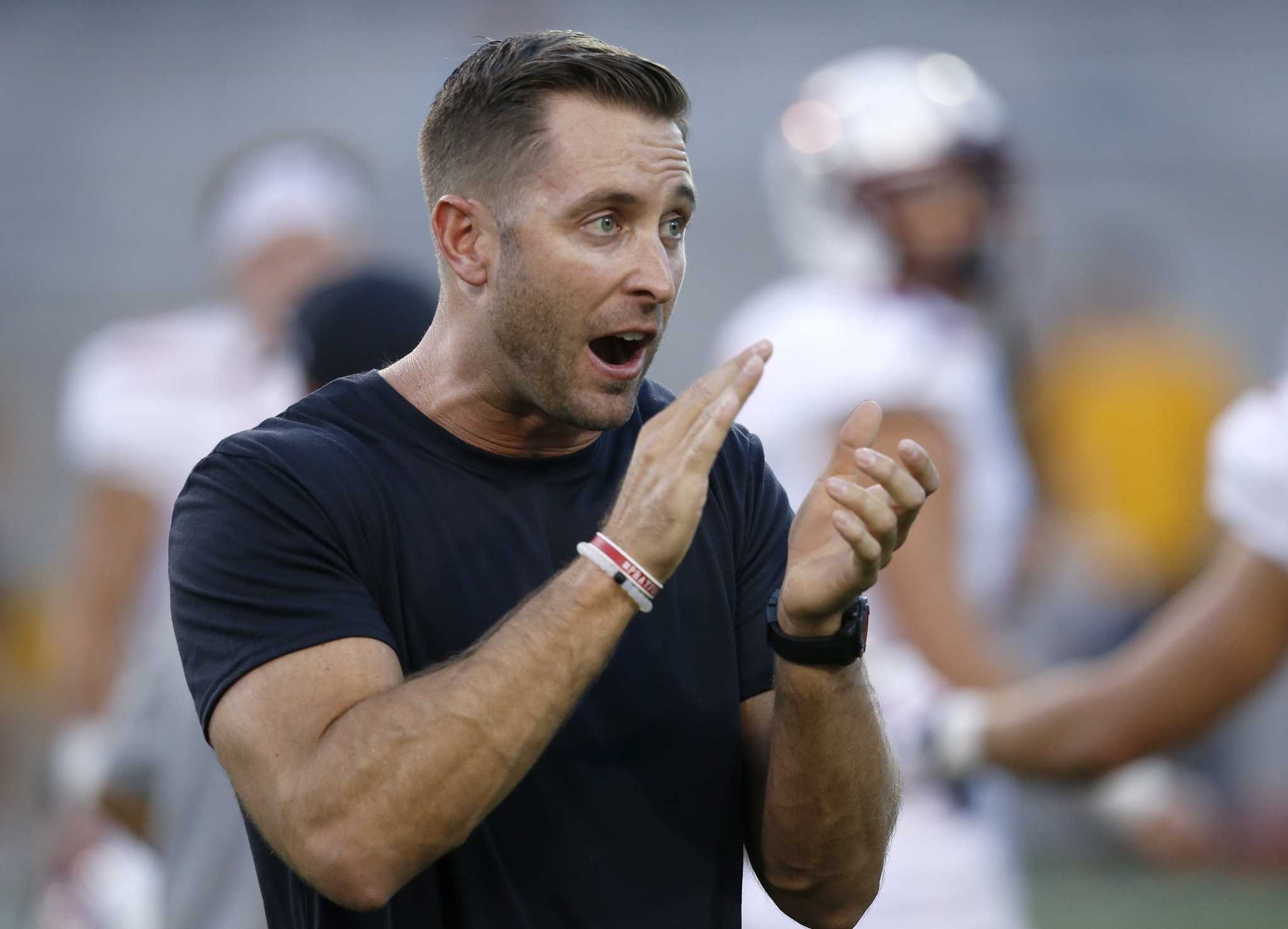 NCAA FOOTBALL: Leach's young ex-Texas Tech QBs thriving as Big 12 coaches