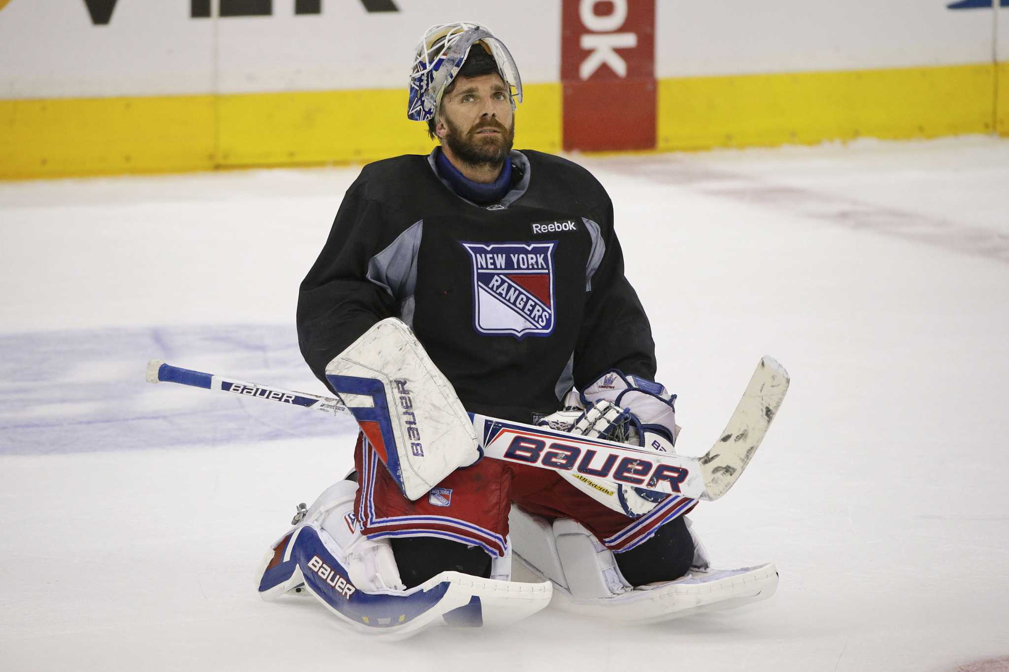 New York Rangers goalie Henrik Lundqvist cleared to practice