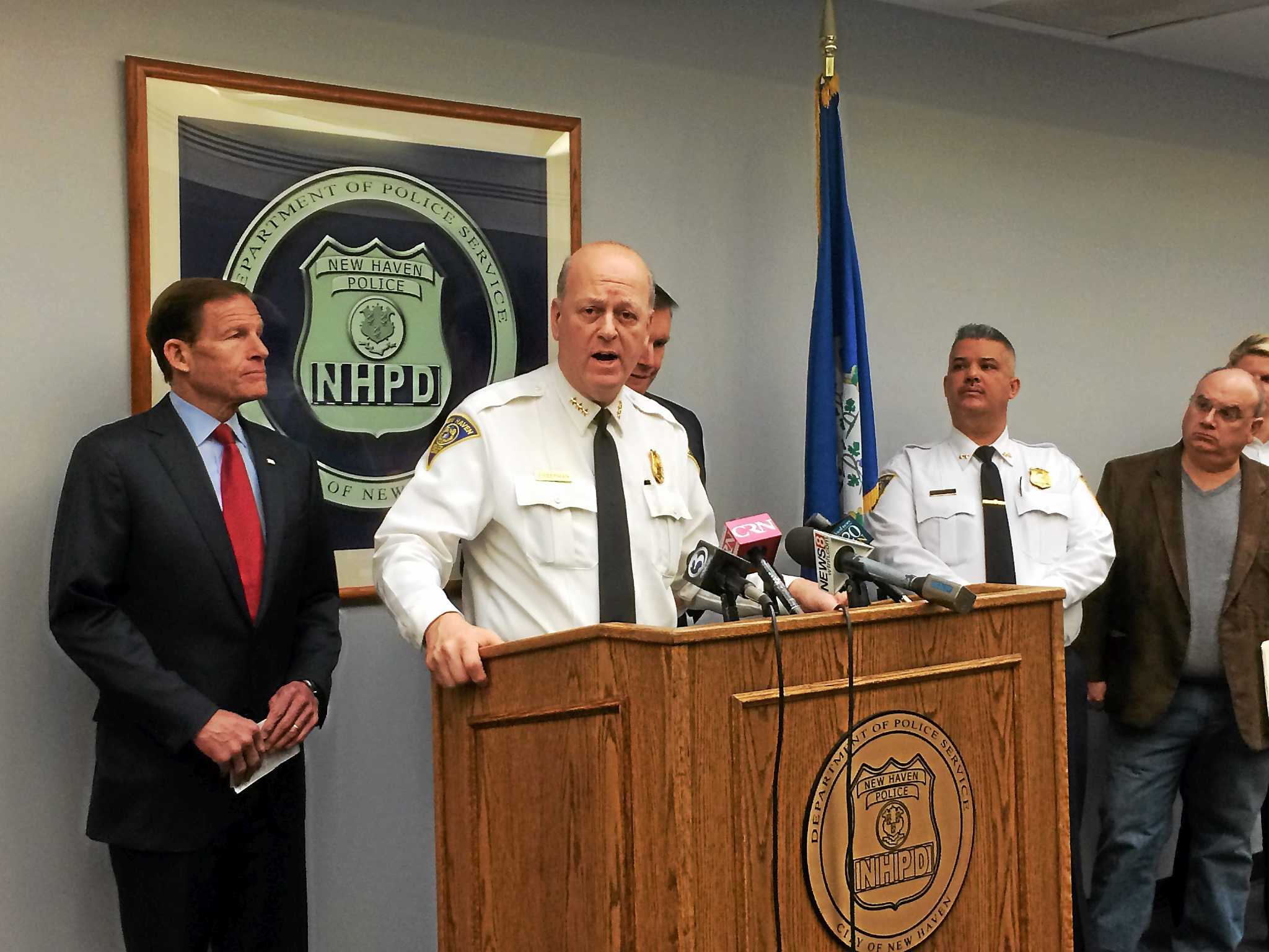 In New Haven, Blumenthal, Murphy, Esserman call for ban on armor ...