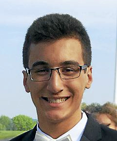 Adam LaMothe wins the Omar N. Pollick Scholarship