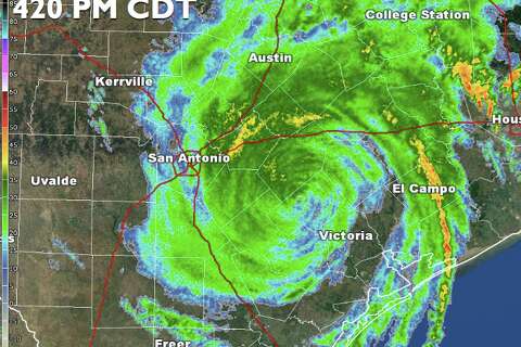 Timeline of Hurricane Harvey