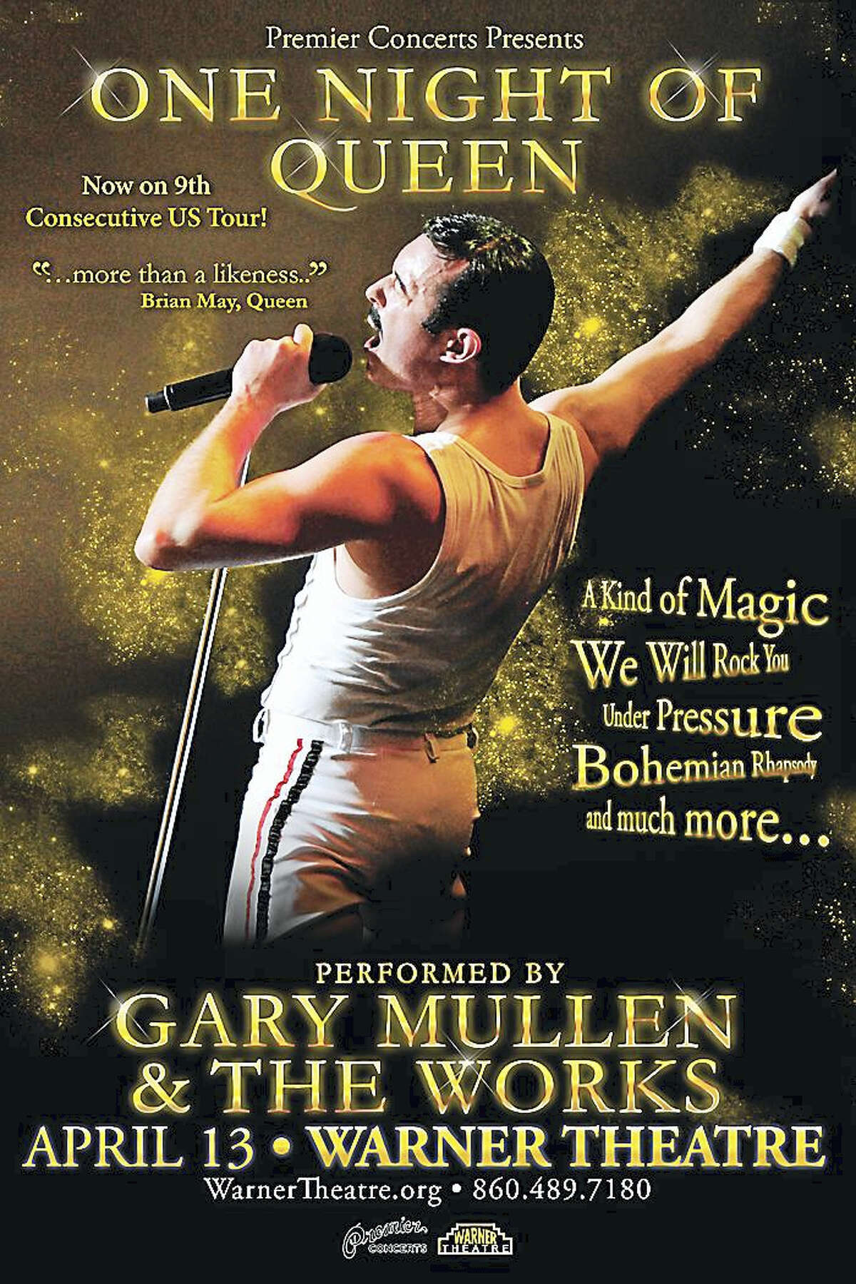 Torrington: Warner Theater weekend features One Night of Queen, Gordon ...