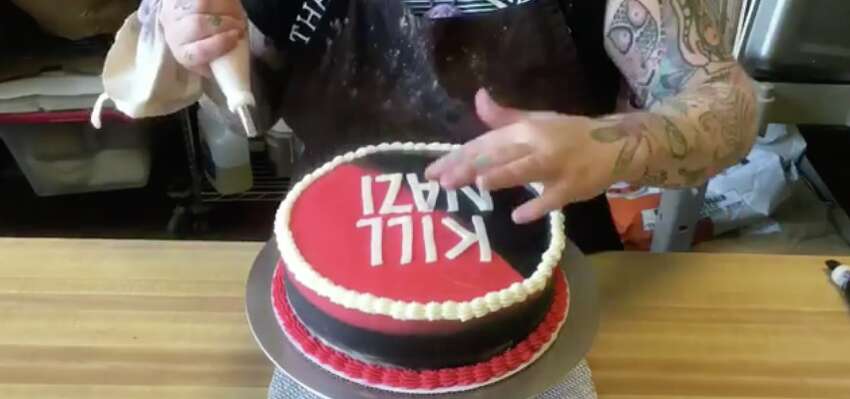 After sharing a 'Kill Nazi' cake, Oakland baker's page is flooded with ...